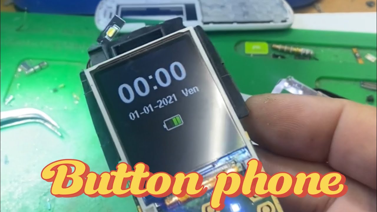 How to Fix connector charging Button phone - YouTube