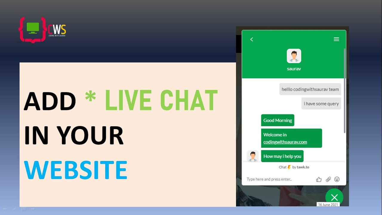 How To Add Live Chat Option In Website Live Chat In PHP YouTube How To Add Live Chat Option In Website Live Chat In PHP YouTube