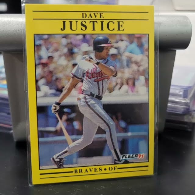 David Justice baseball cards for the collection 6/20/25 #sportscards # ...