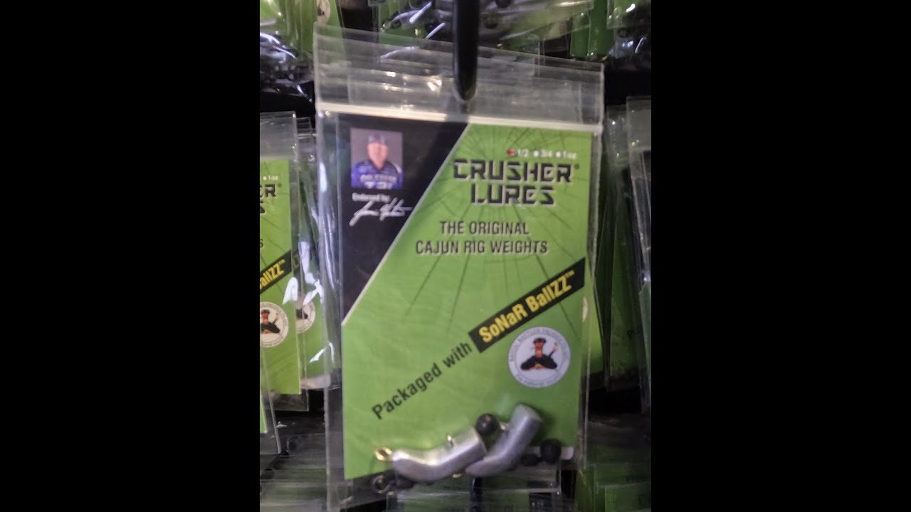 Crusher Lures - Cajun rig -Jamie Hartman - BassMaster Classic 2022 ...