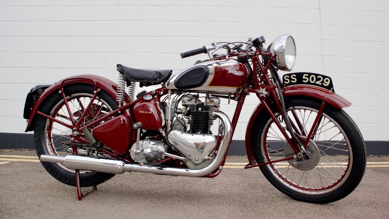 Triumph 5T Speed Twin 500cc Pre-War 1938 - For Sale at We Sell Classic ...