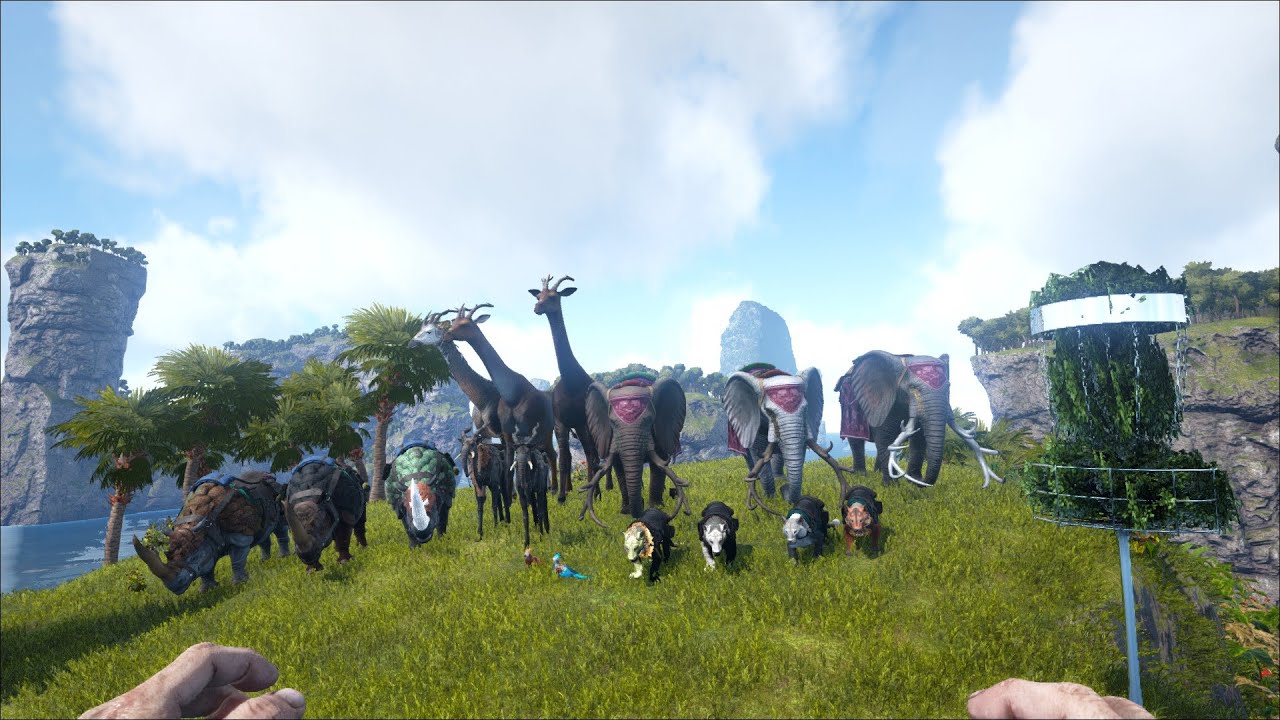 [Modvorstellung] ARK: Survival Evolved: RR-StarExoticAnimals - YouTube