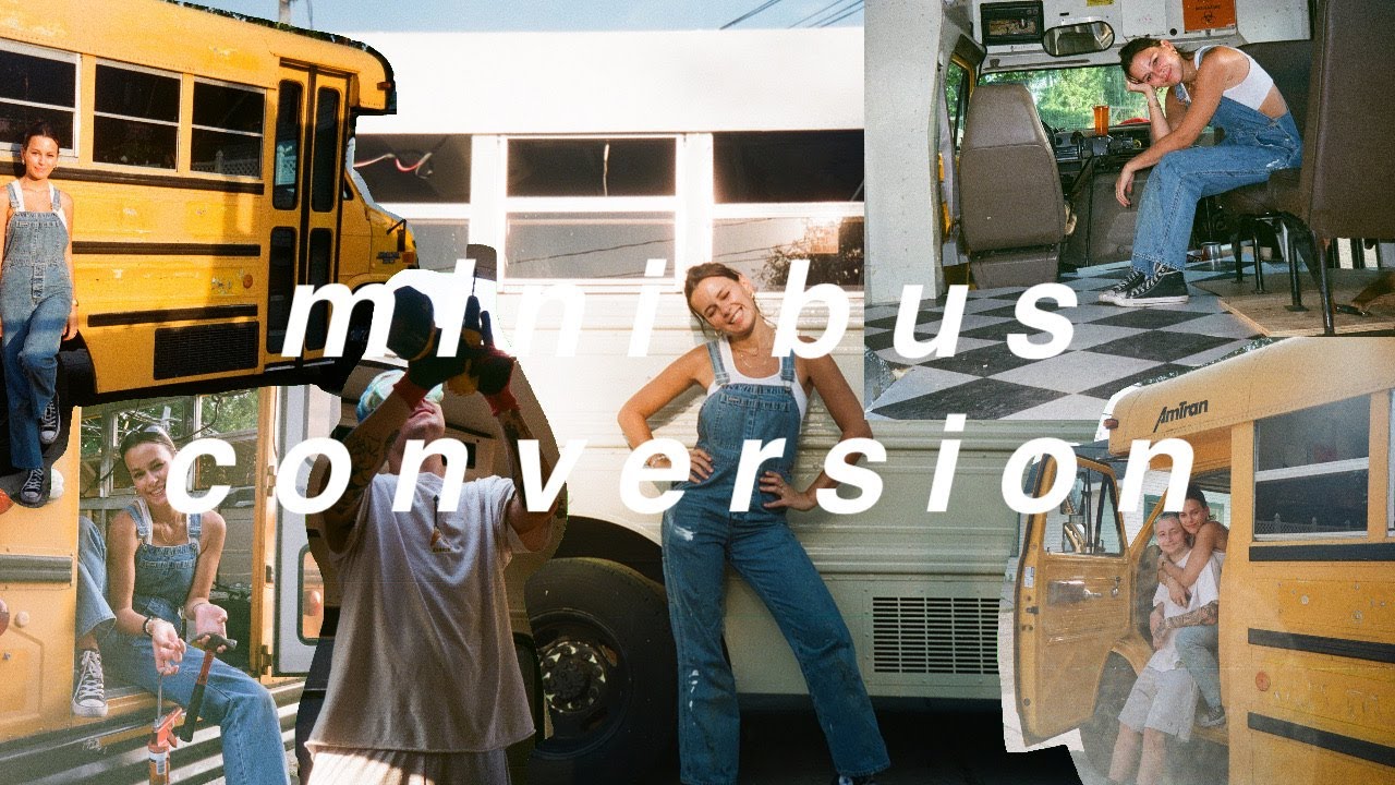 i bought a bus | mini bus conversion PART 1 - YouTube