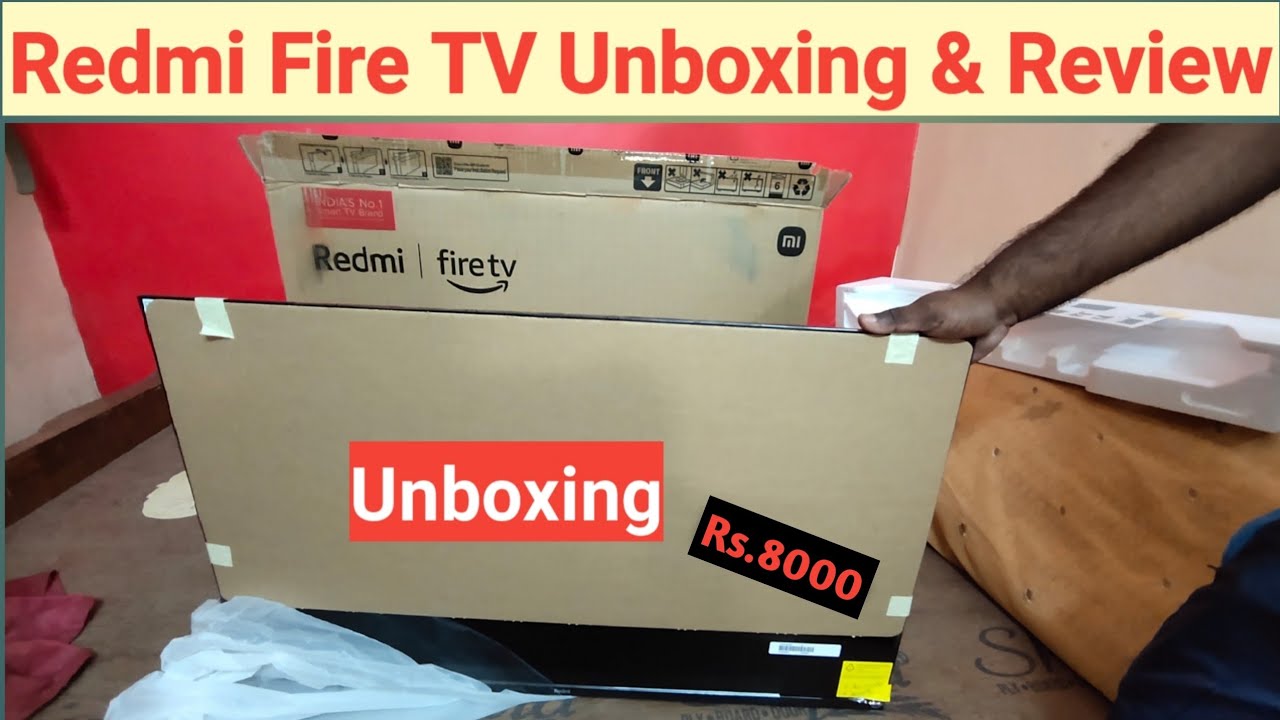 Redmi Fire TV Unboxing & Review | Redmi 80 CM F Series HD Ready Smart ...