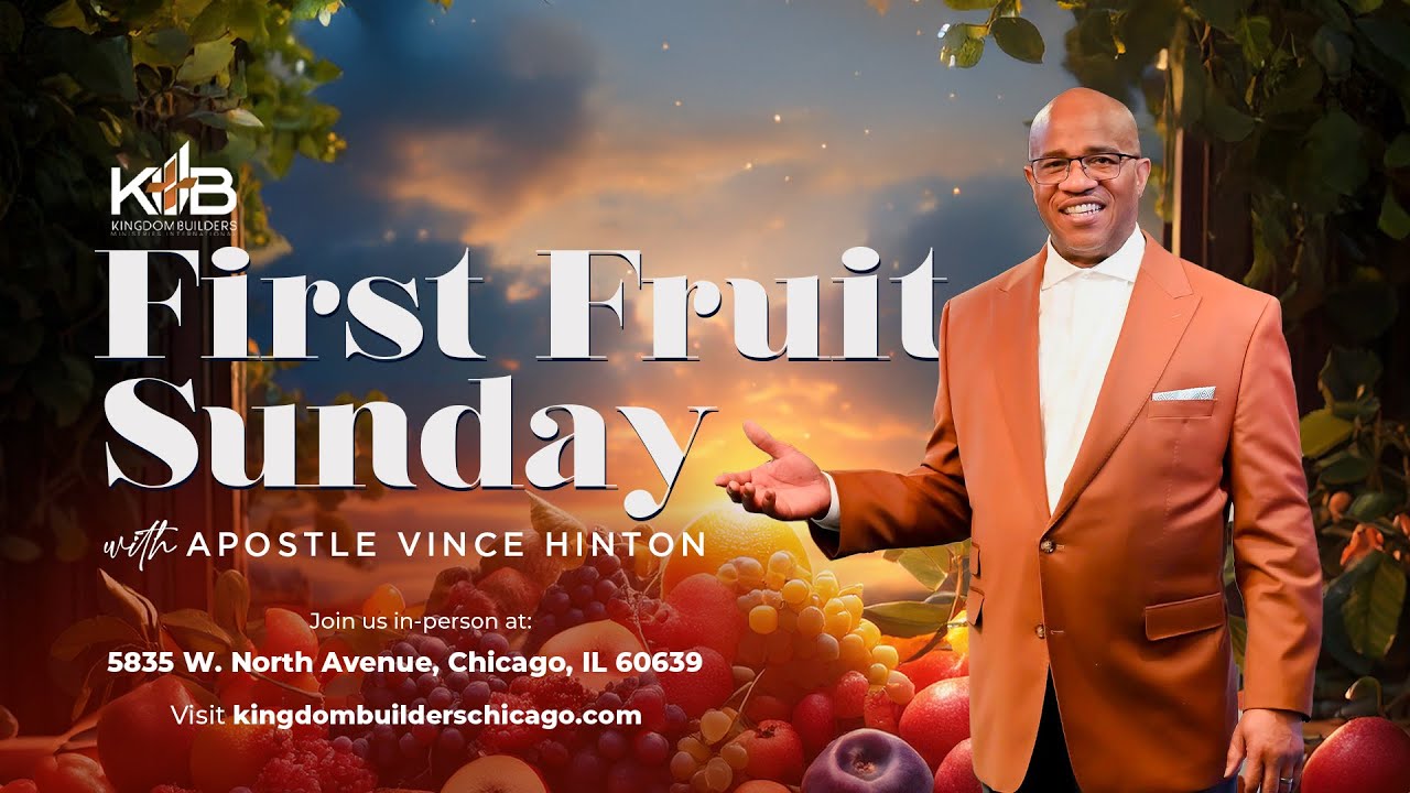 First Fruit Sunday with Apostle Vince Hinton - YouTube