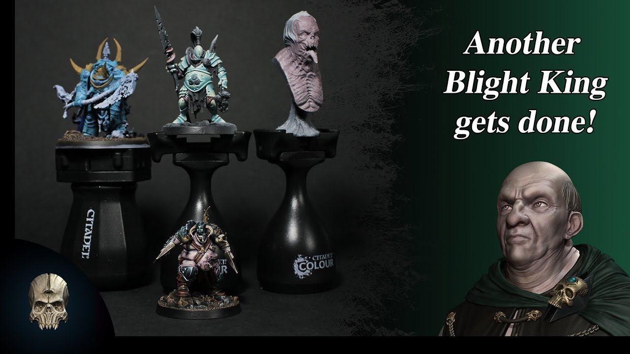 Hobby Vlog 20 - Blight Kings get finished and Sepsimus gets his armour ...