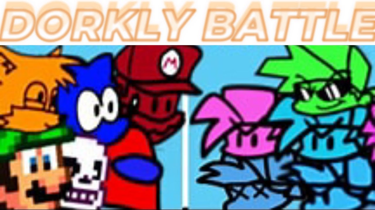 Friday Night Funkin`For Hire but Dorkly Characters Sings It - YouTube