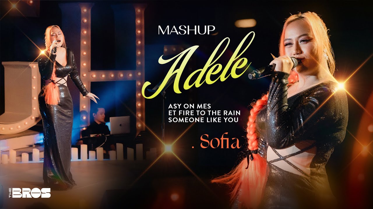 Mashup Adele (Easy On Me - Set Fire To The Rain - Someone Like You) by SOFIA #inthemoonlight ...