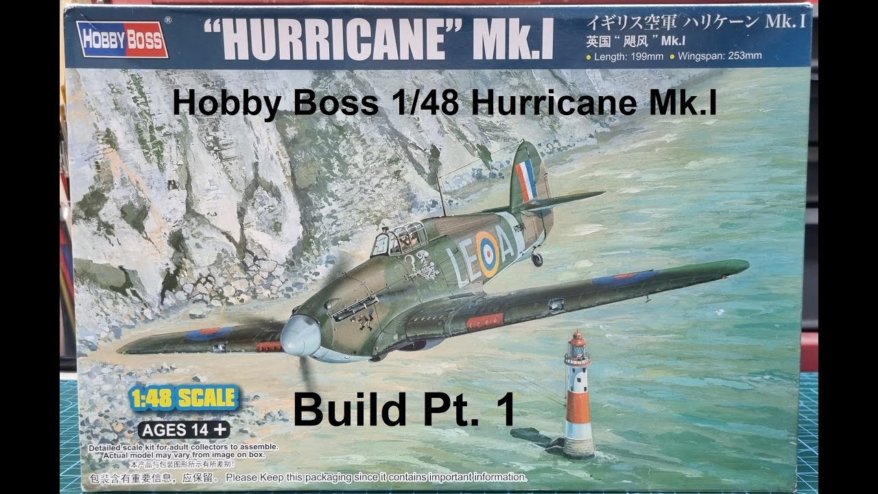 Hobby Boss 1/48 Hurricane Mk.I Build Pt. 1 - YouTube