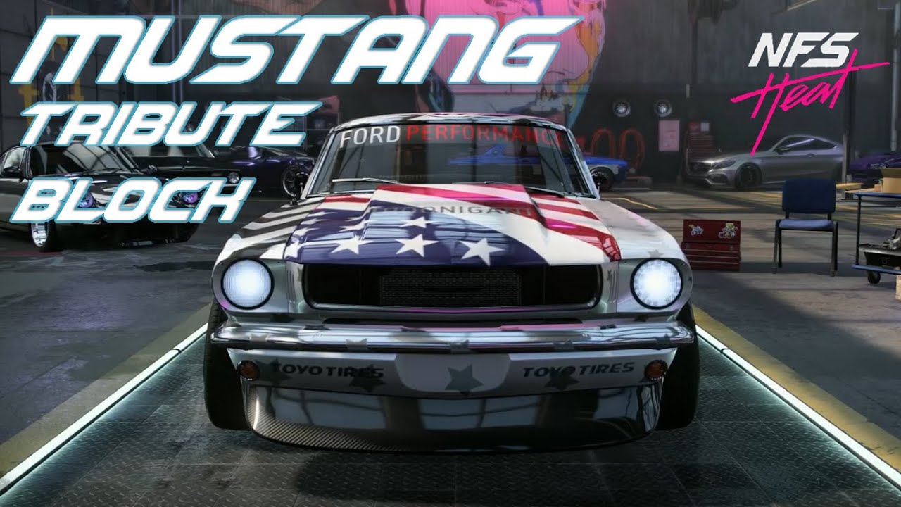 NFS HEAT TRIBUTE KEN BLOCK'S MUSTANG BUILD + GAME PLAY HOONICORN - YouTube