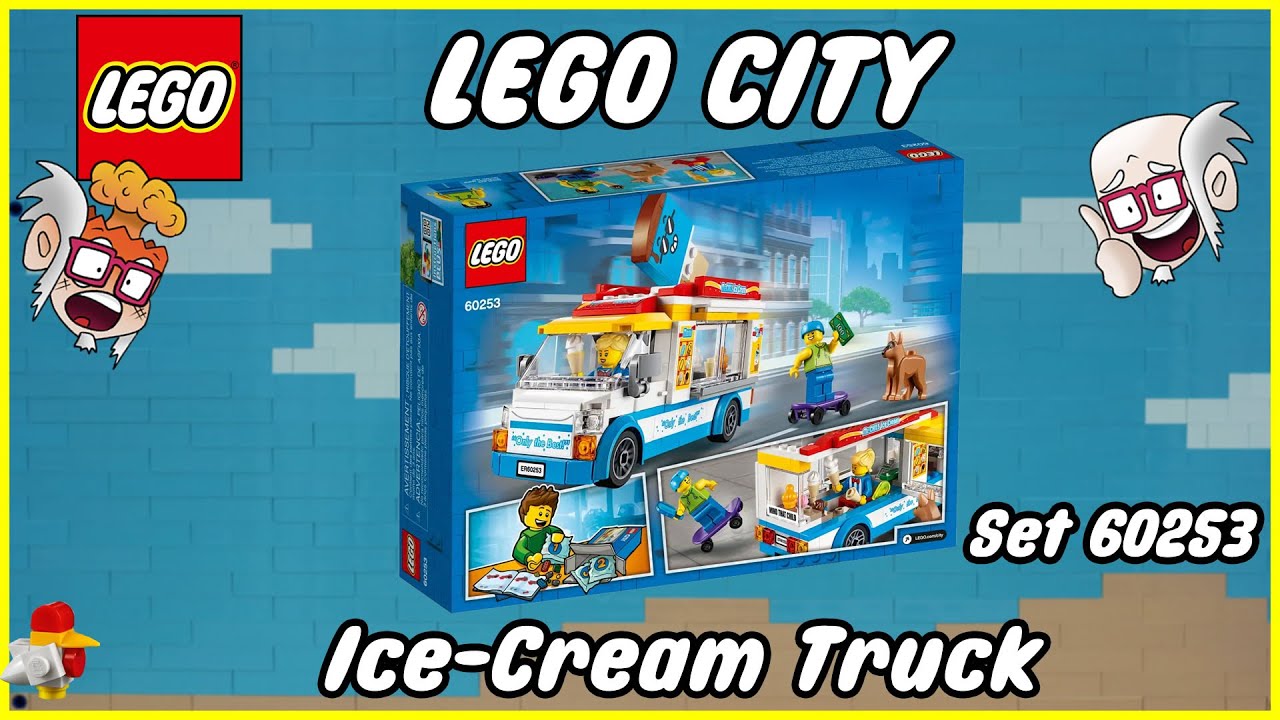 LEGO City 60253 Ice-Cream Truck Build & Review | Coolest Treats on ...