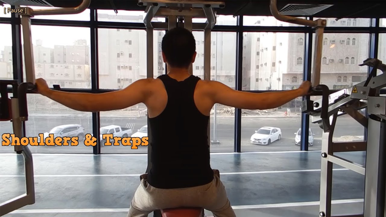 GYM Workout - Shoulders and Traps - YouTube