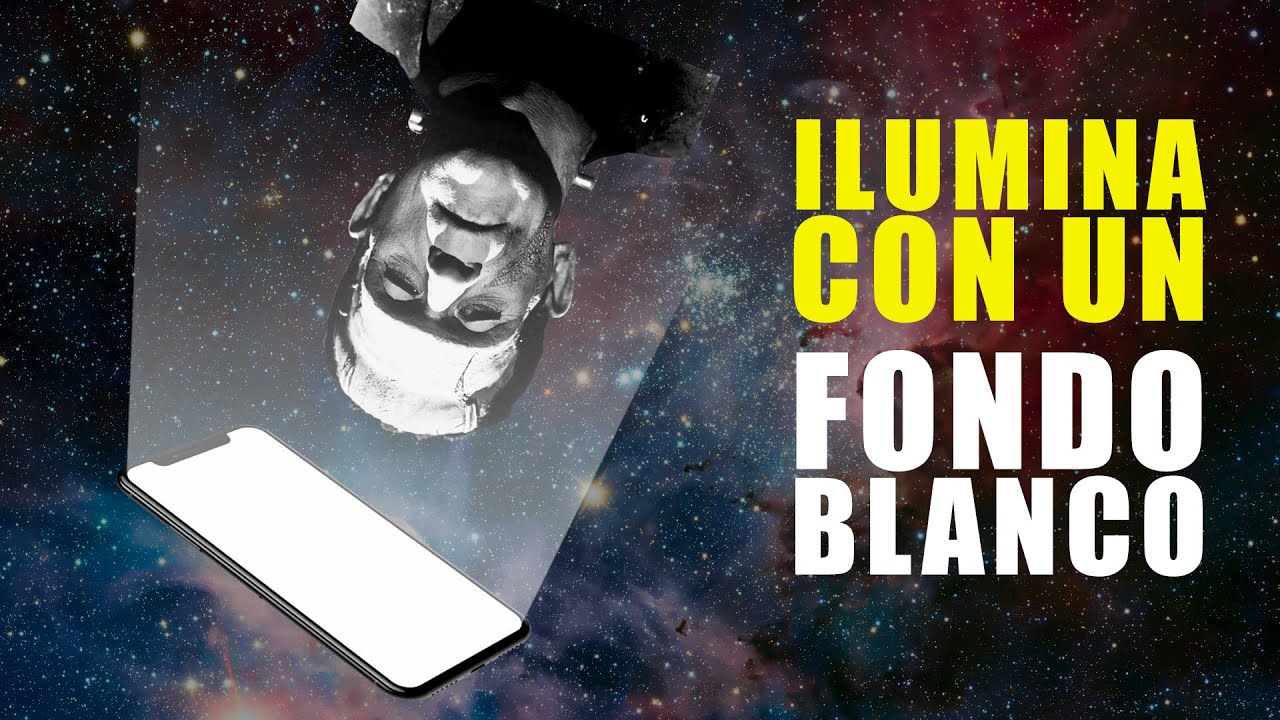 🔦🤍 Poner pantalla con LUZ BLANCA para ILUMINAR FOTOS o ver por el ...