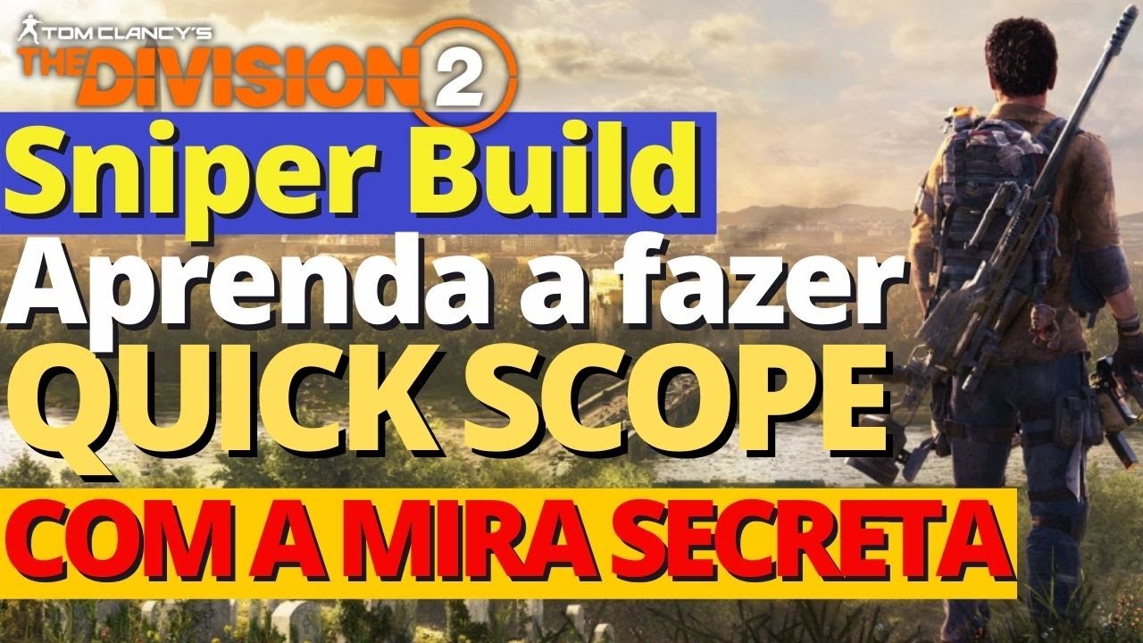 COMO FAZER BUILD SNIPER THE DIVISION 2 | Passo a passo de como fazer ...