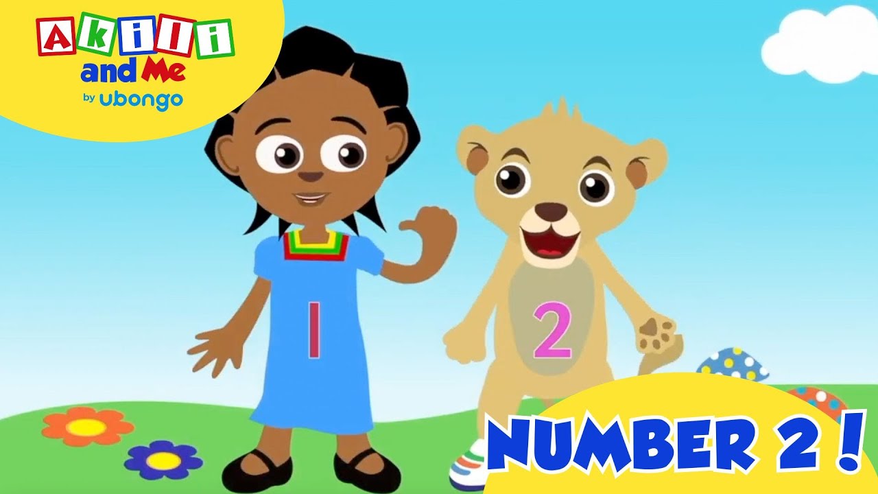 Count with Akili | Counting to number 2 | Akili & Me #kidssongs # ...