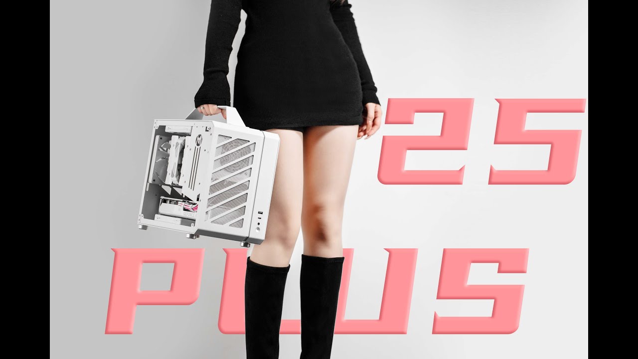 Pure White Gaming PC Build——Mechanic Master C25PLUS - YouTube