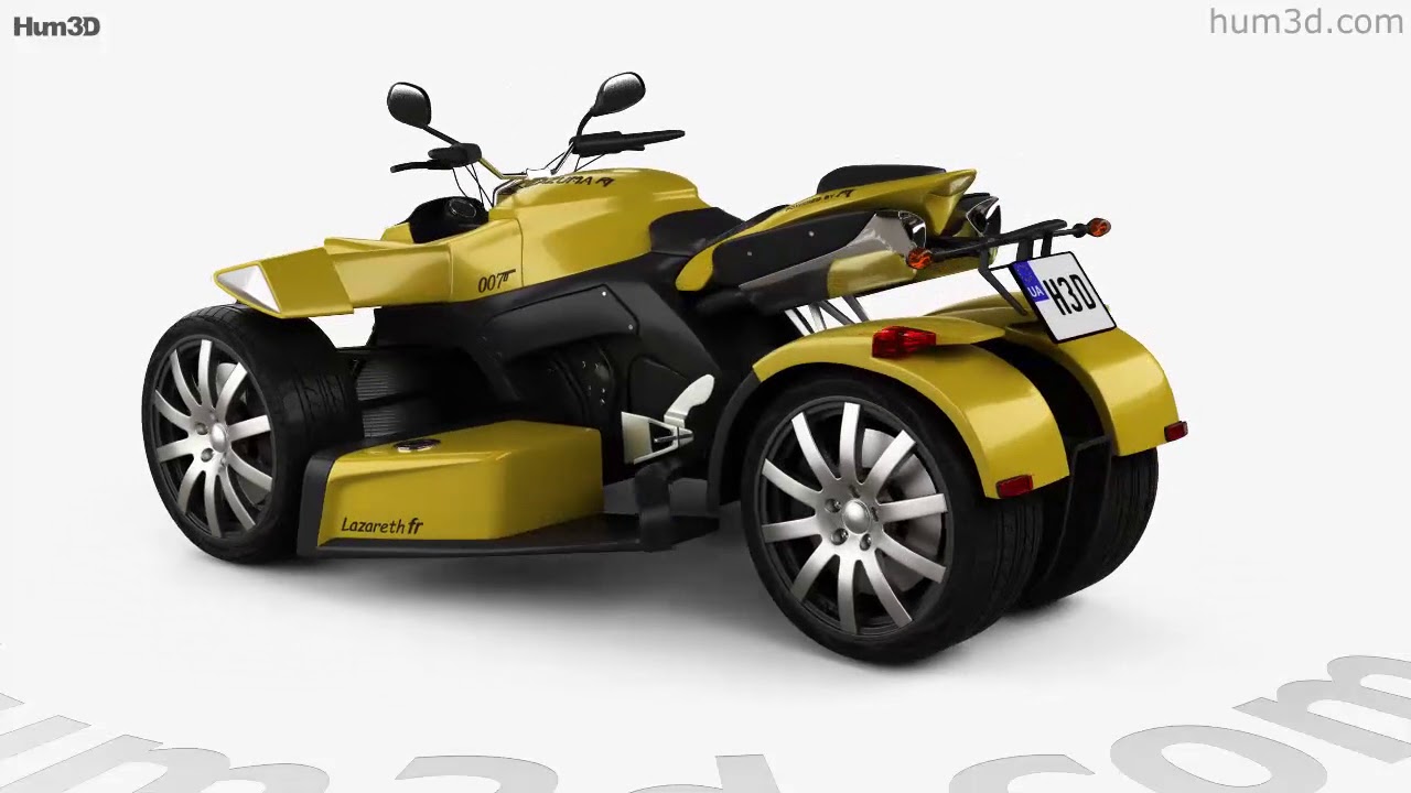 Lazareth Wazuma R1 2013 3D model by Hum3D.com - YouTube