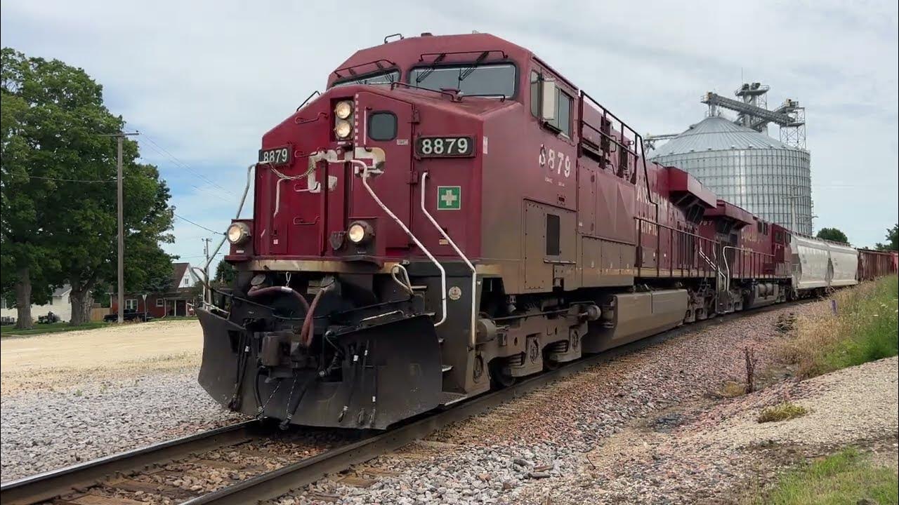 CP 8879 West at Monona and Luana, IA - YouTube