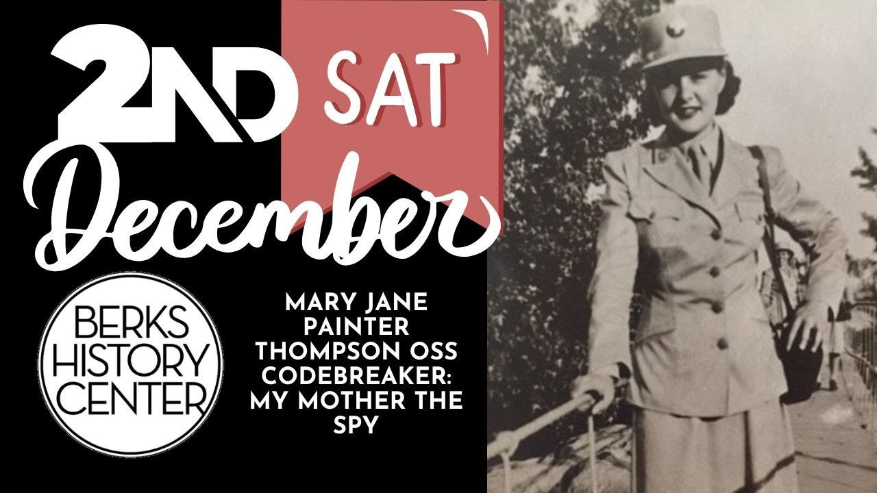12-14-24 Second Saturday Program - Mary Jane Painter Thompson, OSS ...