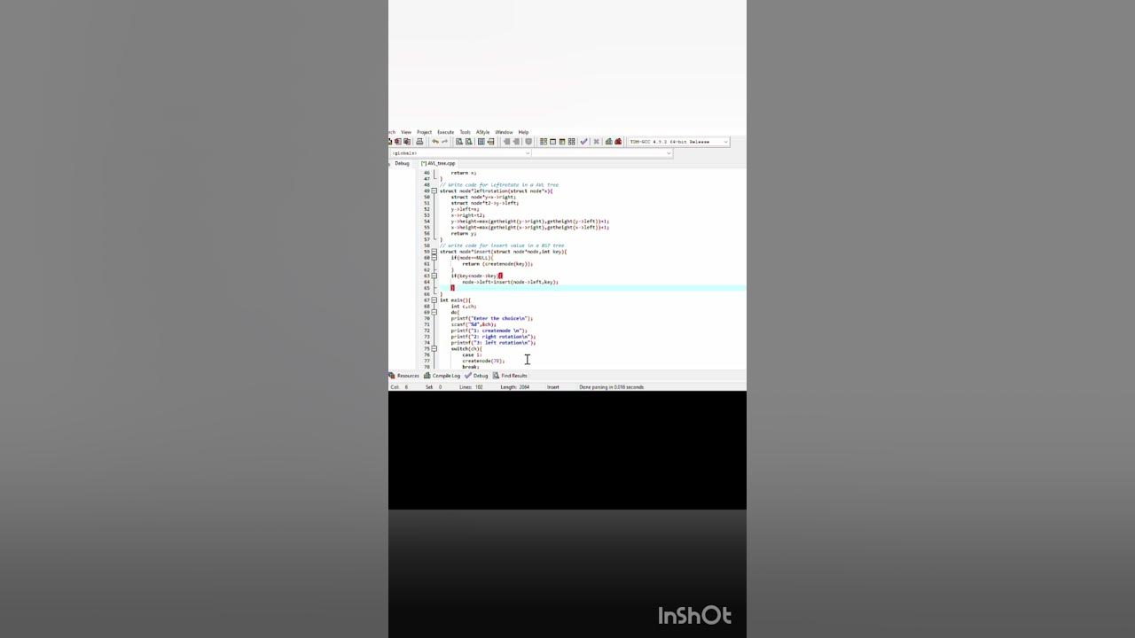 161 Insertions Avl Tree Data Structure And Algorithm Codingod Youtube