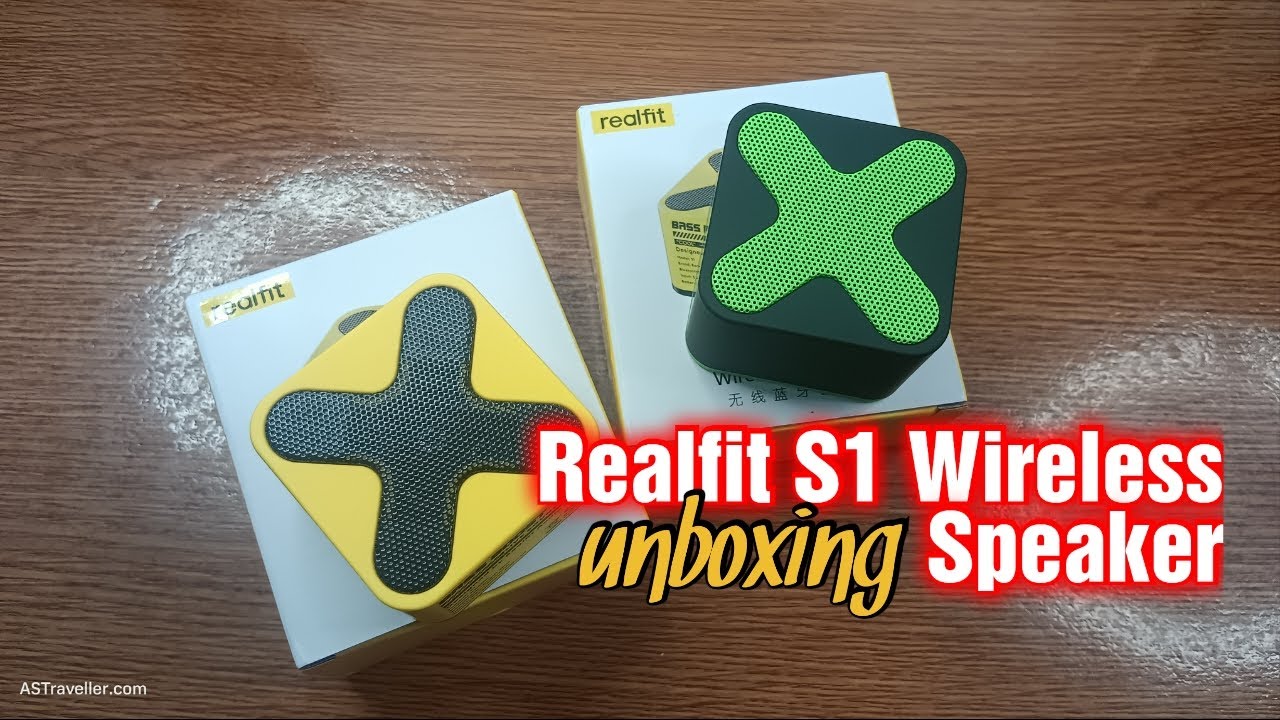 Realfit S1 Wireless Speaker | Realfit Mini Speaker [Unboxing] - YouTube