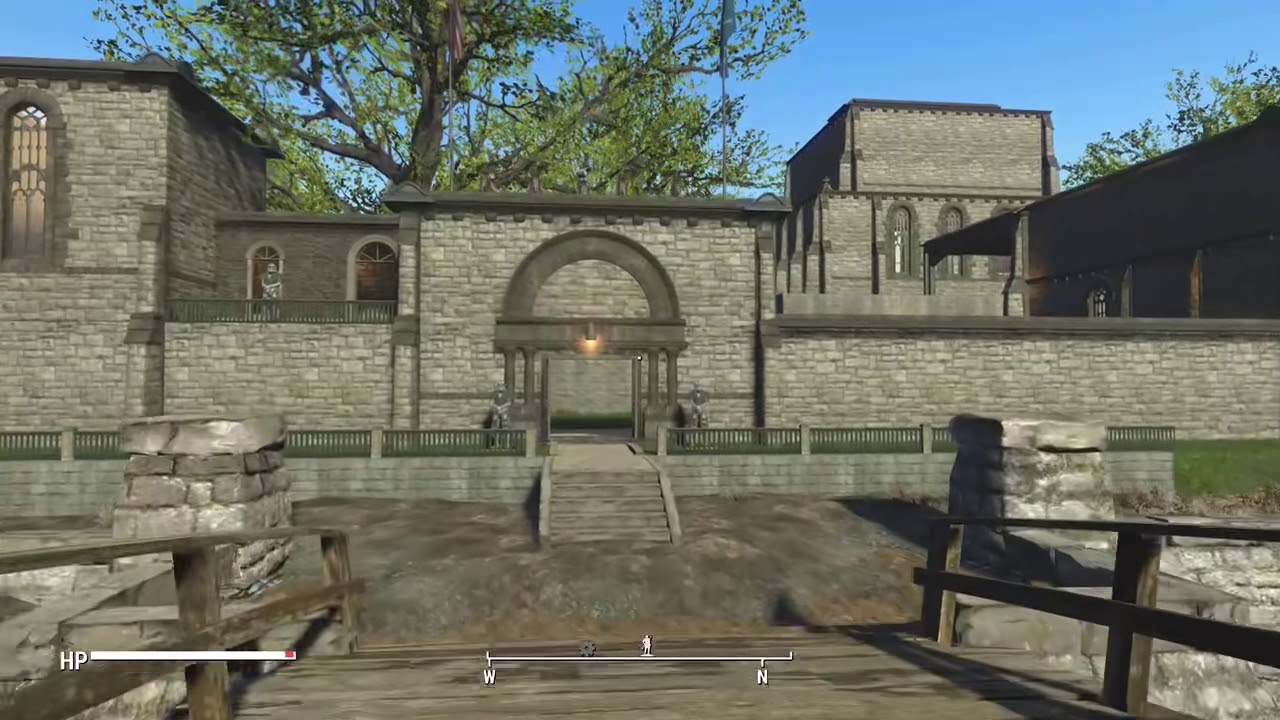 Fallout 4 Castle build at Sanctuary - YouTube