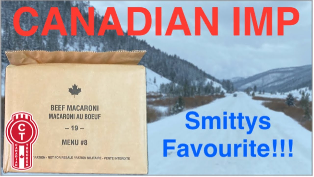 Beef Macaroni- Canadian IMP (MRE) - YouTube