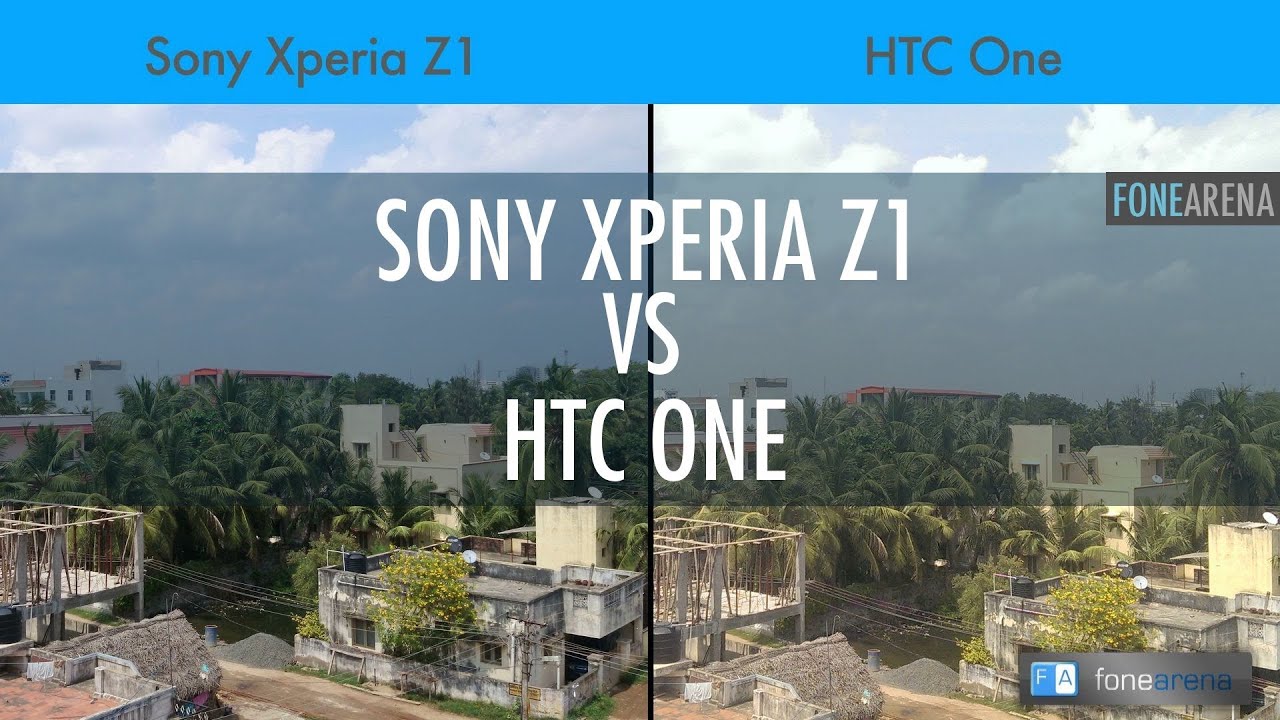 Sony Xperia Z1 Vs HTC One Camera Comparison - YouTube
