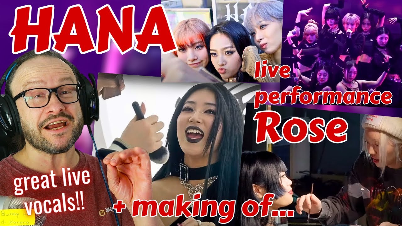serving live vocals!!! HANA / ROSE live performance AND behind the ...