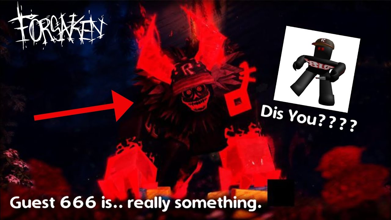 The new guest 666 is.. something | Forsaken Roblox - YouTube