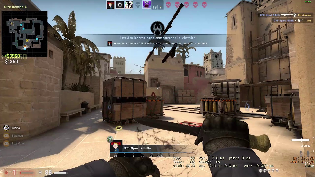 Counter Strike Global Offensive ACE M4 - YouTube