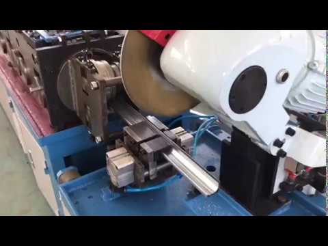 HVAC air duct TDC flange forming machine / TDC roll forming machine ...