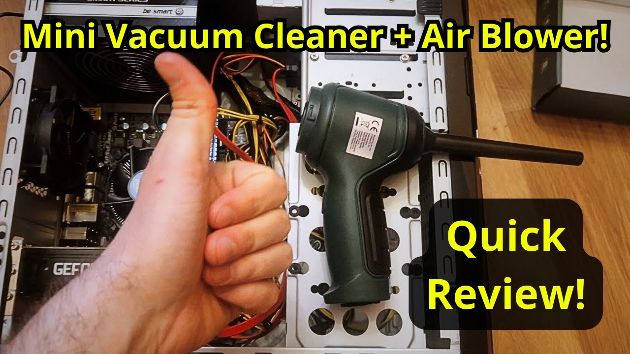 Quick Review of Multifunction Air Blower and Vacuum Cleaner From Temu ...