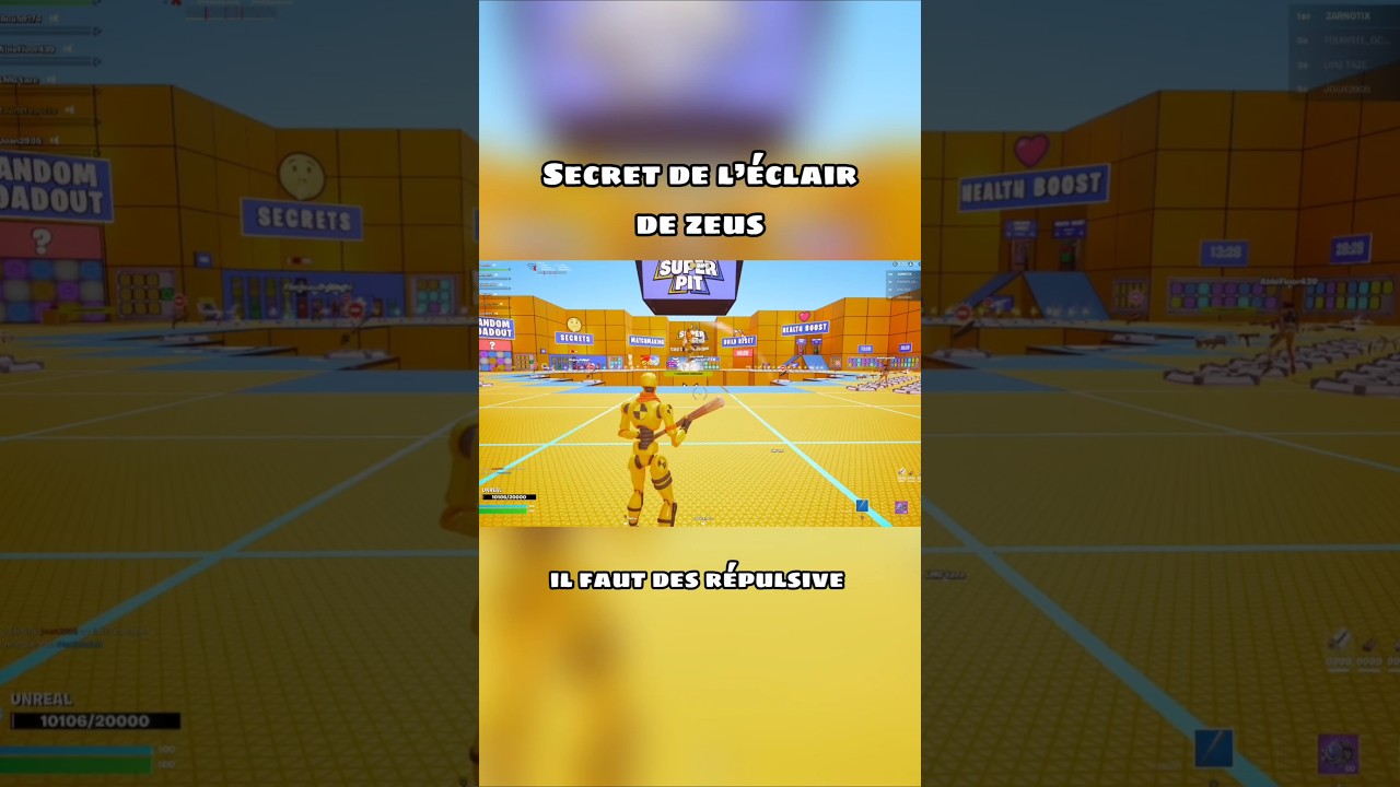 secret de l’éclair de zeus !🌩 #fortnite #secret #superpit #glitch # ...