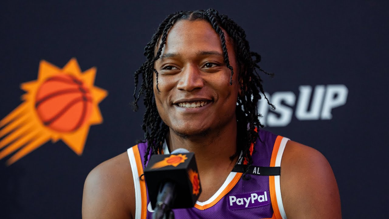 TyTy Washington Jr. Media Day Press Conference | Phoenix Suns - YouTube