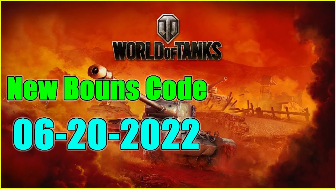 World of Tanks New Codes June 2022 – WOT Code June 2022 redeem code ...