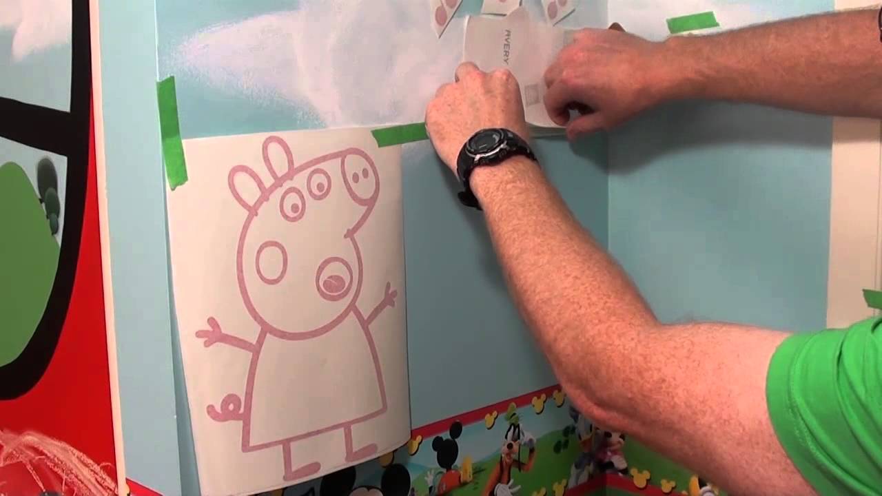 Vinyl Wall Decal Dry Application Method - YouTube