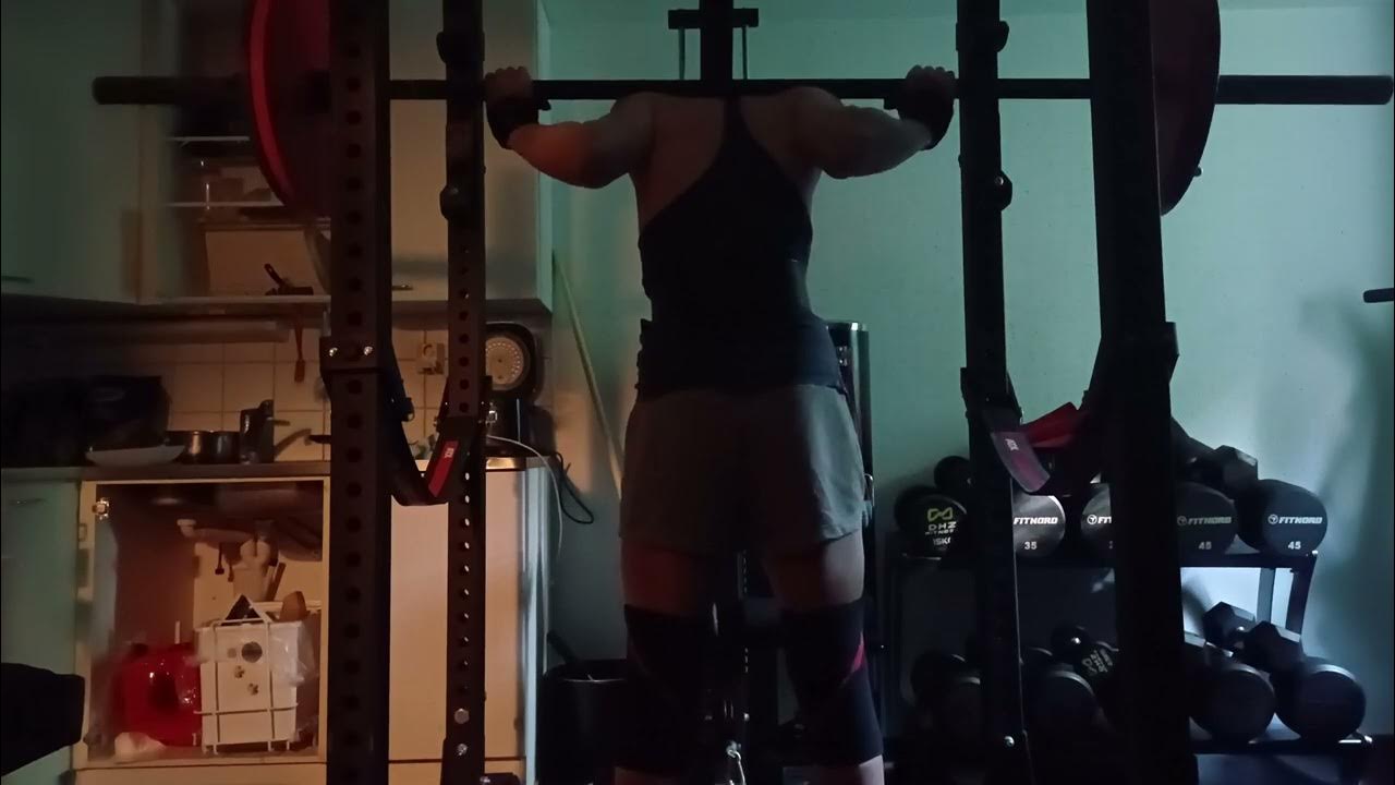 120kg Squat @78kg - YouTube