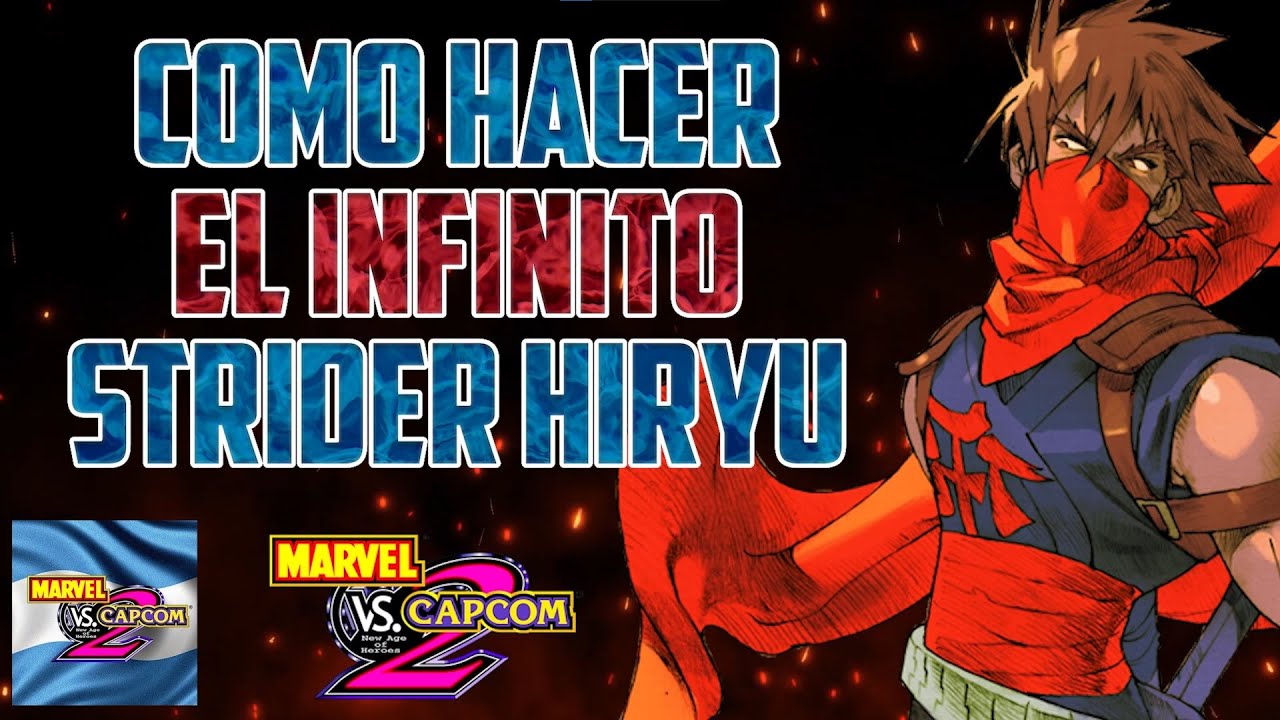 Tutorial MvC2 - El Infinito de Strider Hiryu (Char 20) - YouTube