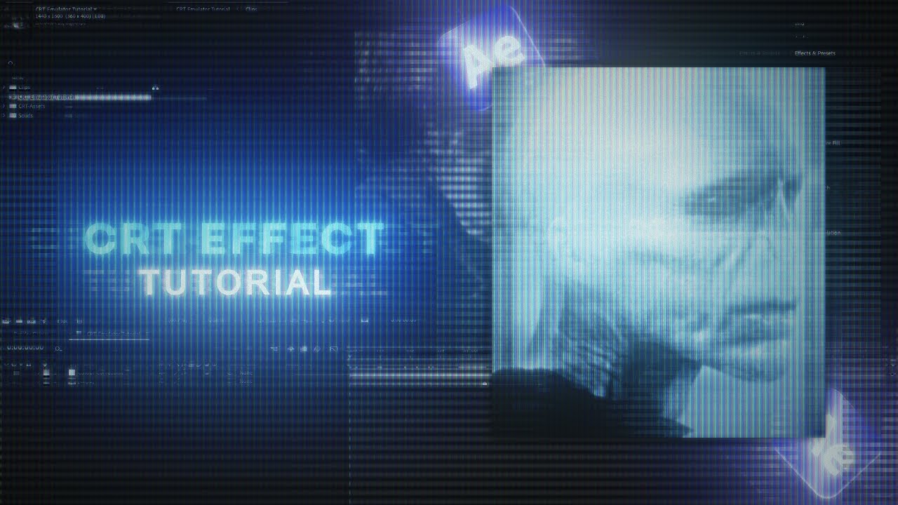 CRT Effect | After Effects Tutorial - YouTube