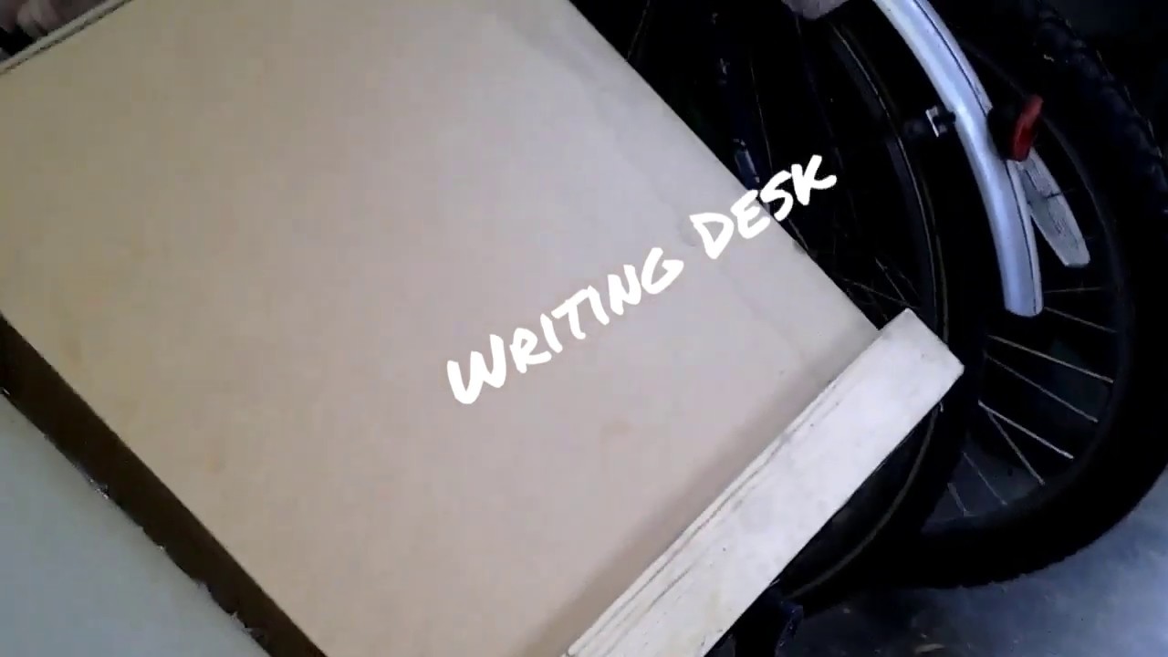 How to make a Writing Desk//Design Create Innovate//Woodworking ...