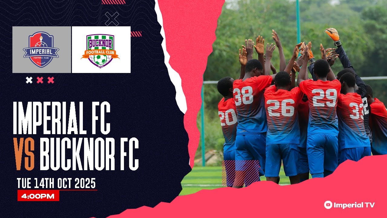 N - YOUTH LEAGUE: IMPERIAL FC VS BUCKNOR FC [MATCH WEEK 3] - YouTube