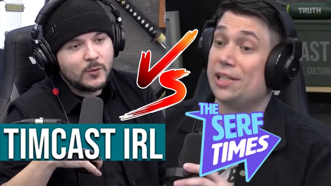 TheSerfs On Timcast IRL LIVE - President Sunday, AikoRulz & KidNotKin ...