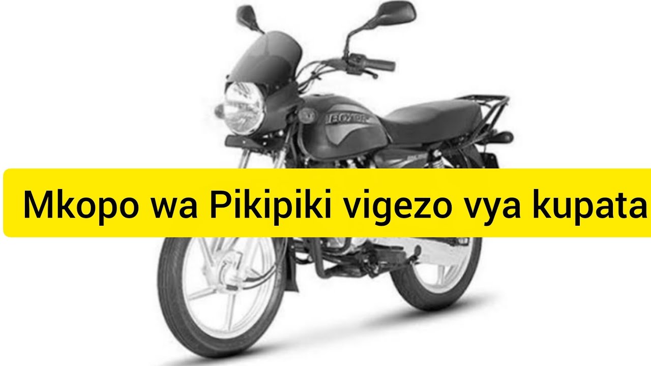 Mkopo wa Pikipiki boxer 2026/2027, pikipiki za mkopo Tanzania - YouTube