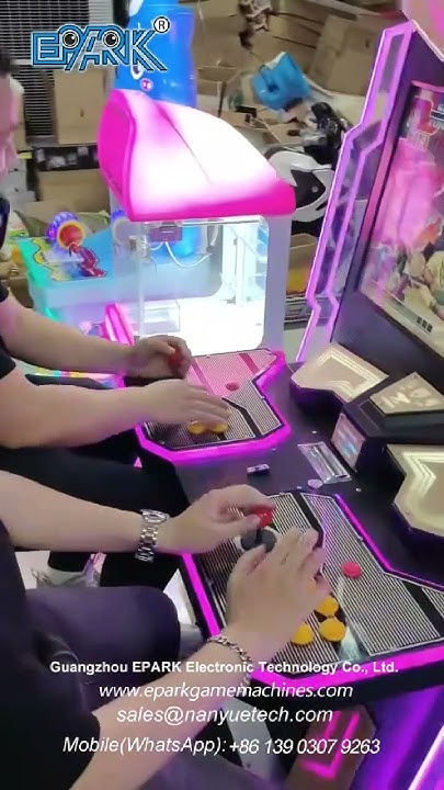 EPARK Coin Operated Fighting Upright Cabinet Machine Street Fighter Retro Arcade Video Game ...