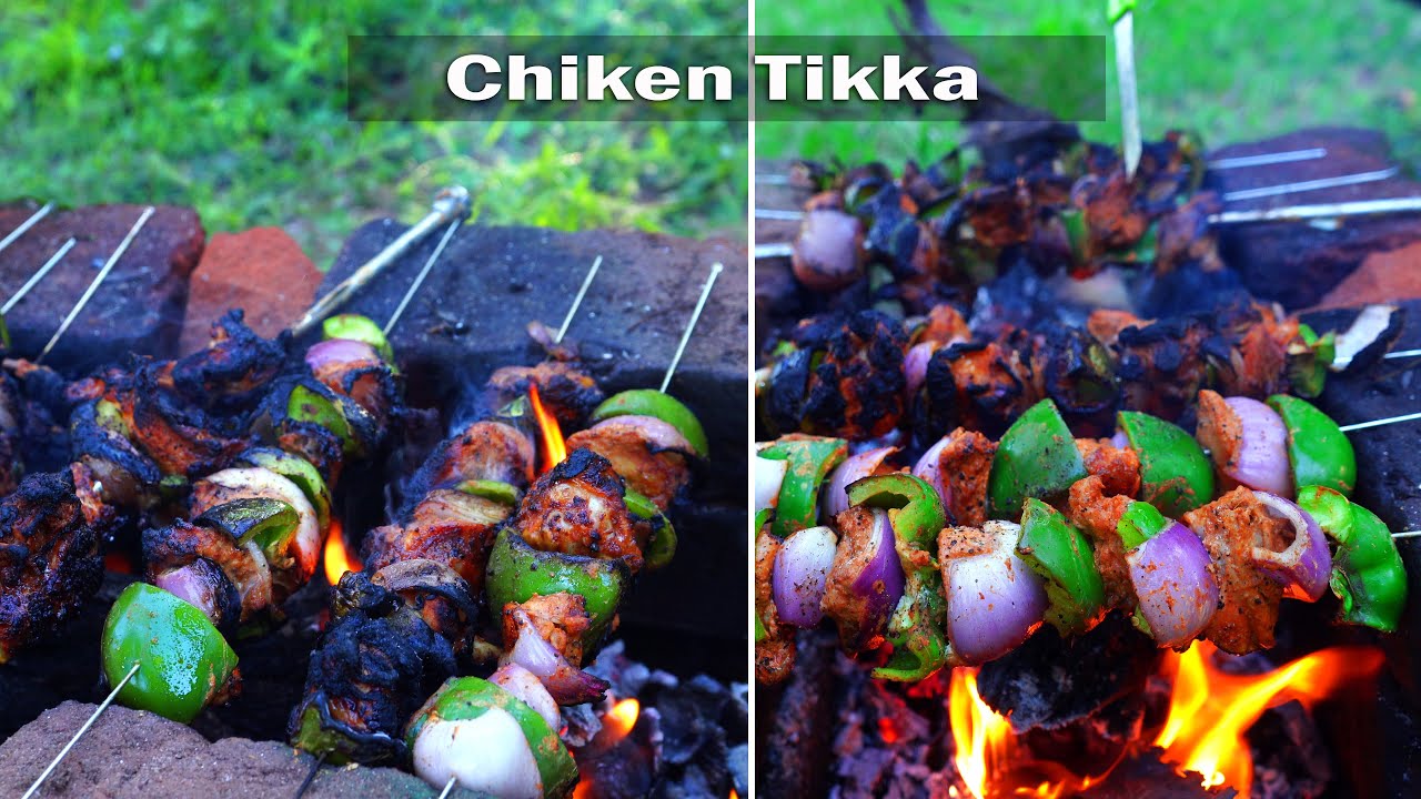 CHICKEN TIKKA | Country Chicken BBQ Recipe Cooking In Village | Chicken ...