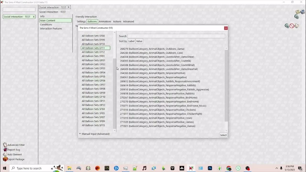 The Sims 4 Modding Tutorial Part 13: Creating A Simple Social Interaction With Mod Constructor ...