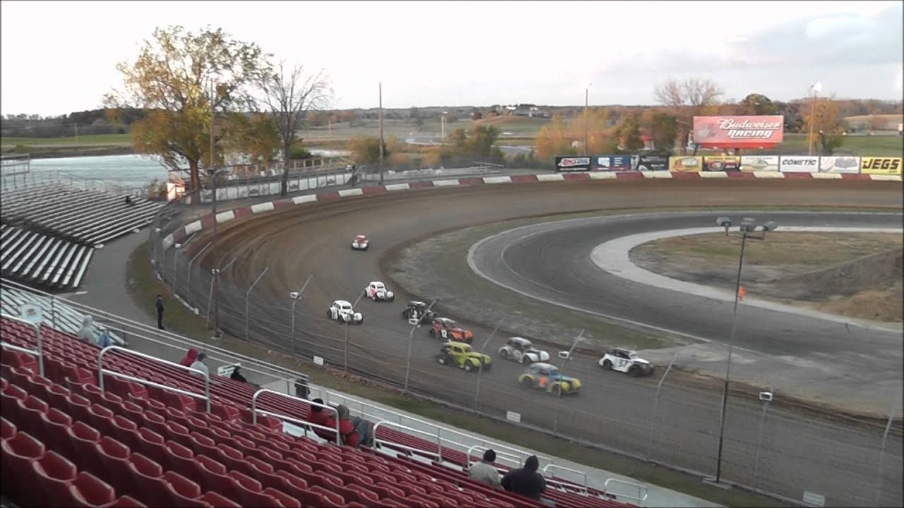 Masters Heat #2- 2011 Legends Dirt Nationals Elko Speedway, MN - YouTube