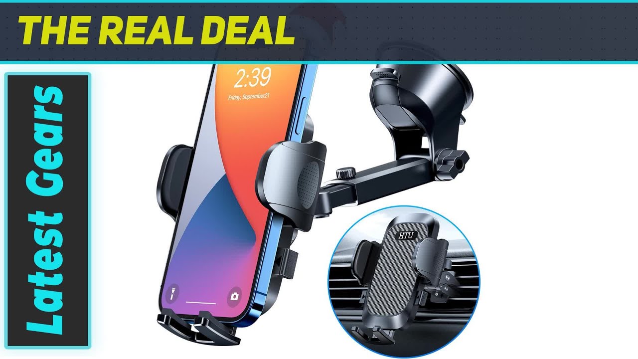 HTU Strongest Shockproof Cell Phone Holder Car Review - Ultimate Hands ...