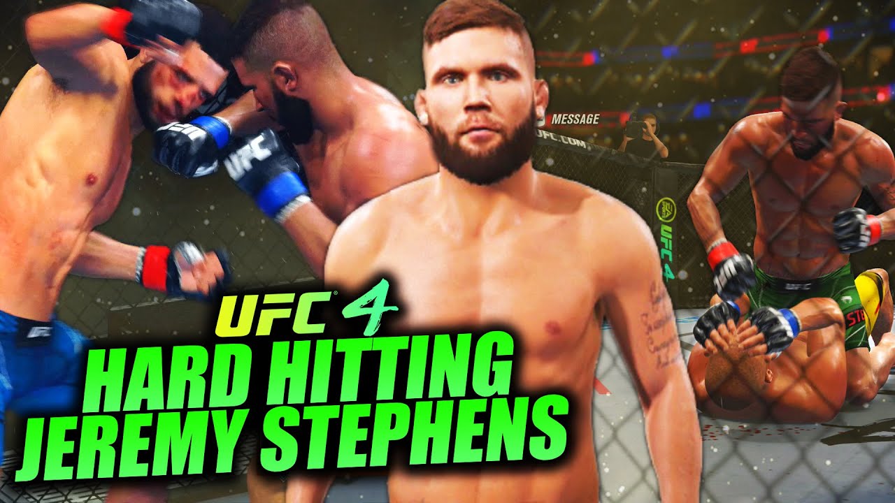 Jeremy Stephens Is The Hardest Hitting Featherweight! Body Knee Cheeser ...